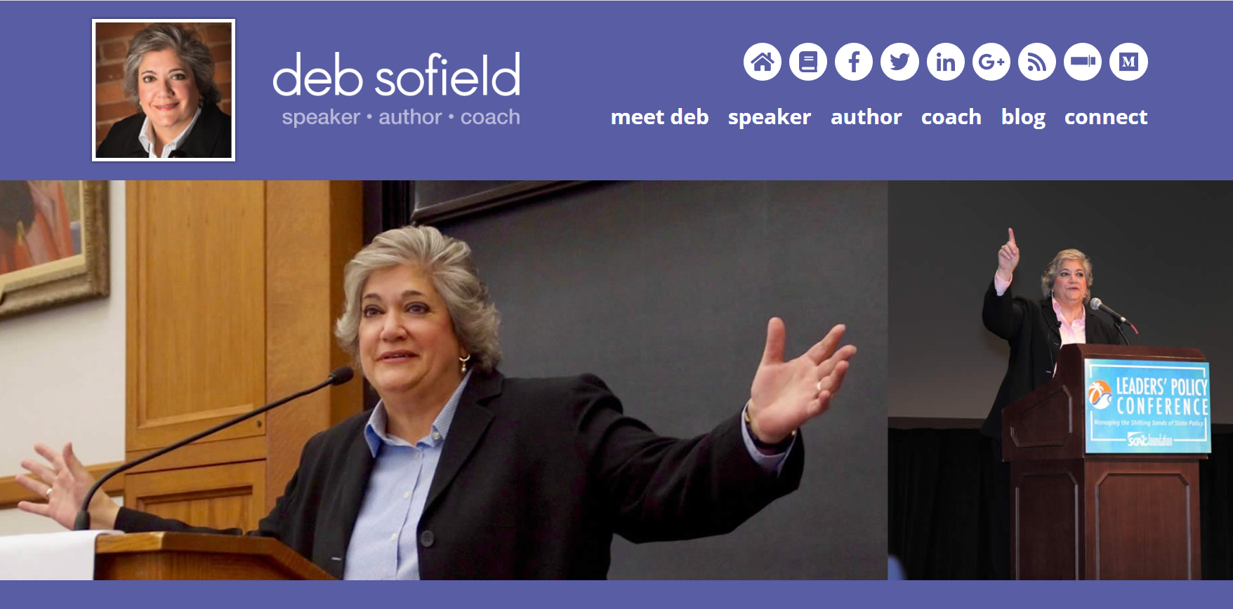 Deb Sofield - Speaker | Author | Executive Speech & Presentations Coach